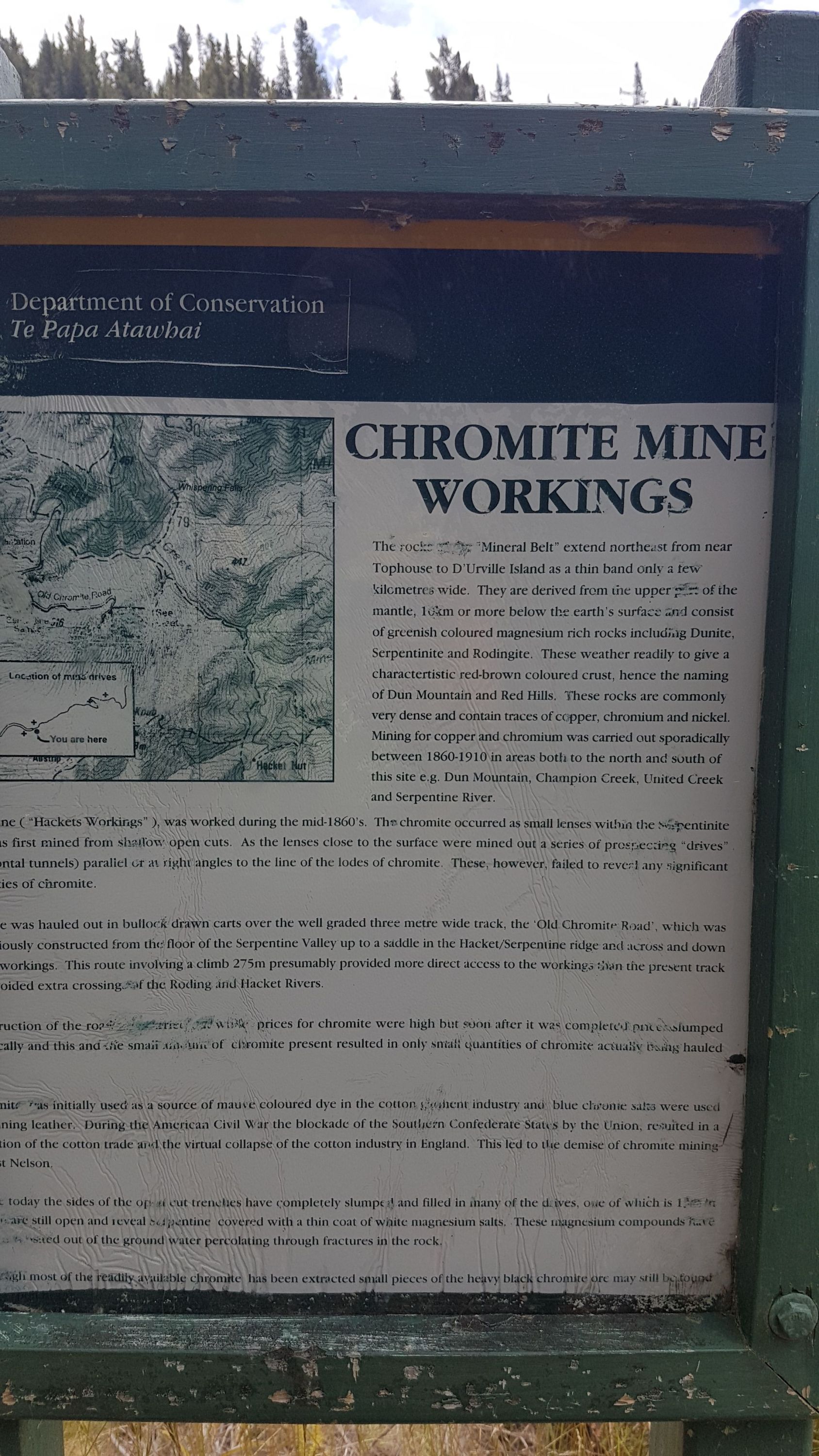 Hacket Chromite Mine Loop, Tasman - Trails Photo Gallery - Wild Things