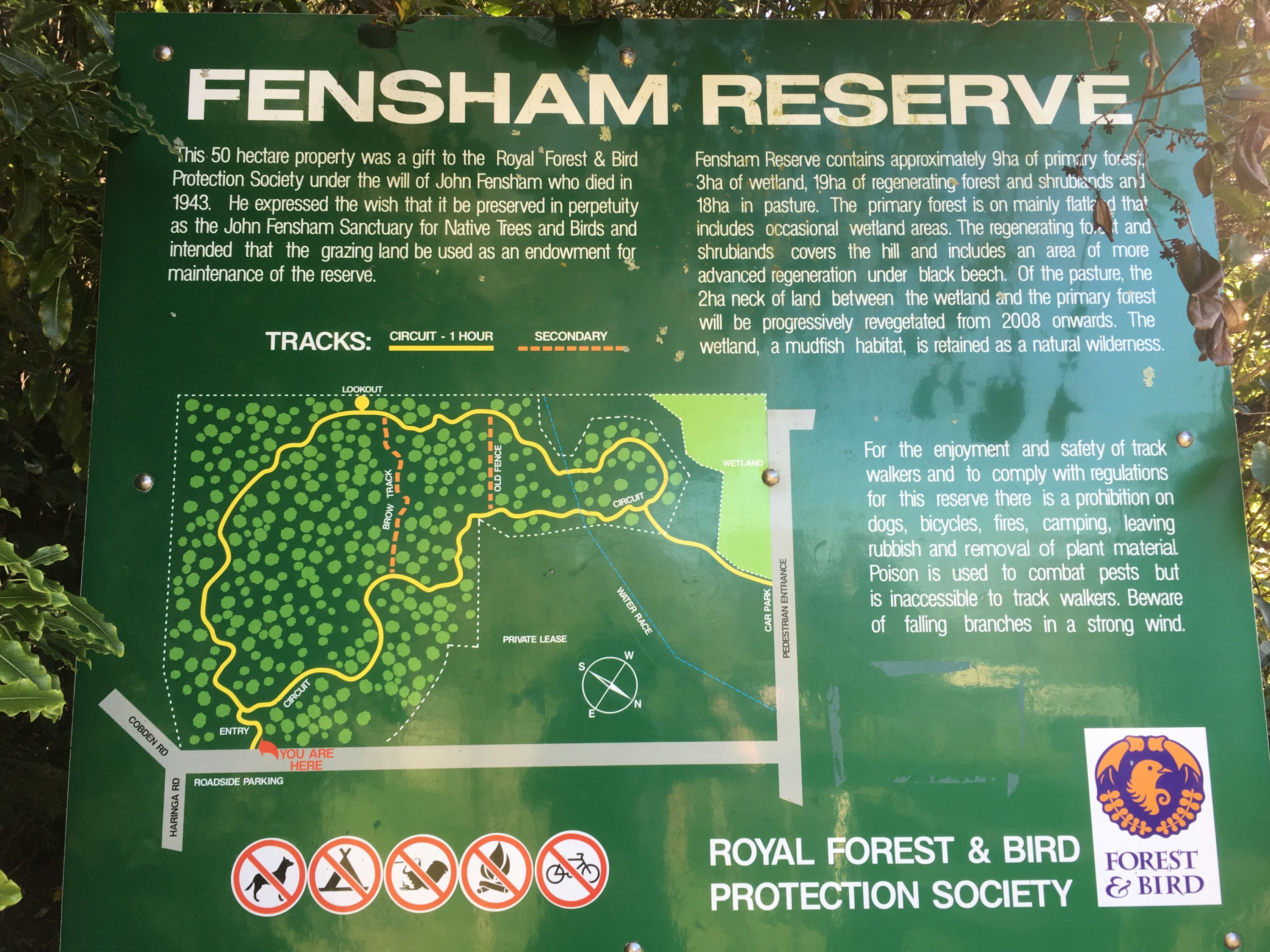 Fensham Reserve Loop, Wellington - Trails Photo Gallery - Wild Things