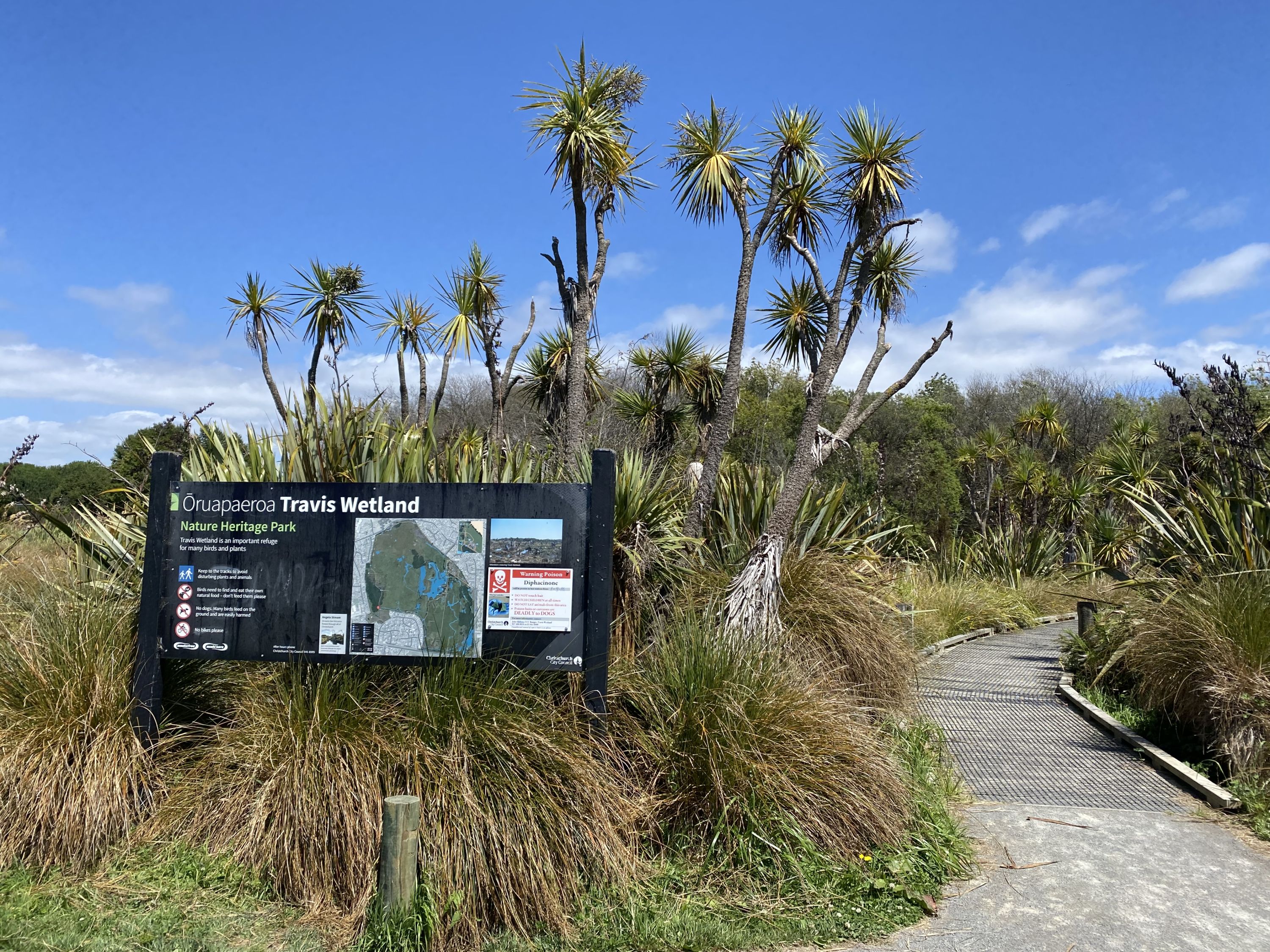 Travis Wetland Loop, Canterbury - Trails Photo Gallery - Wild Things