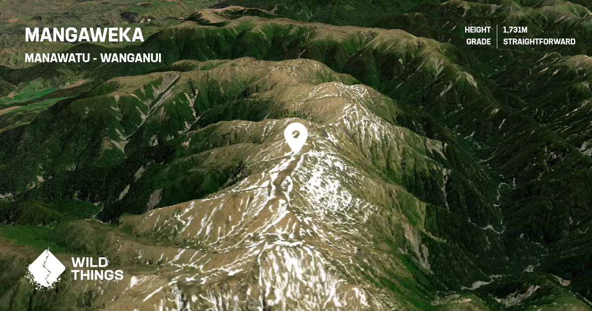 Mangaweka, Manawatu - Wanganui, New Zealand - Peak Directory - Wild Things