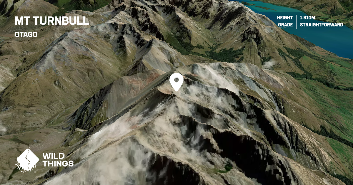 Mt Turnbull, Otago, New Zealand - Peak Directory - Wild Things