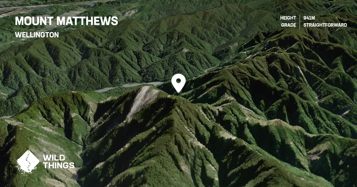 Mount Matthews, Wellington, New Zealand - Peak Directory - Wild Things