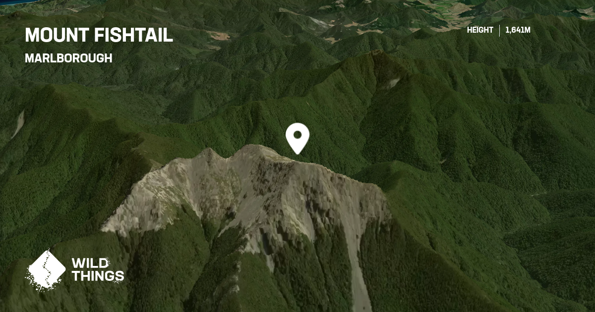 Mount Fishtail, Marlborough, New Zealand - Peak Directory - Wild Things