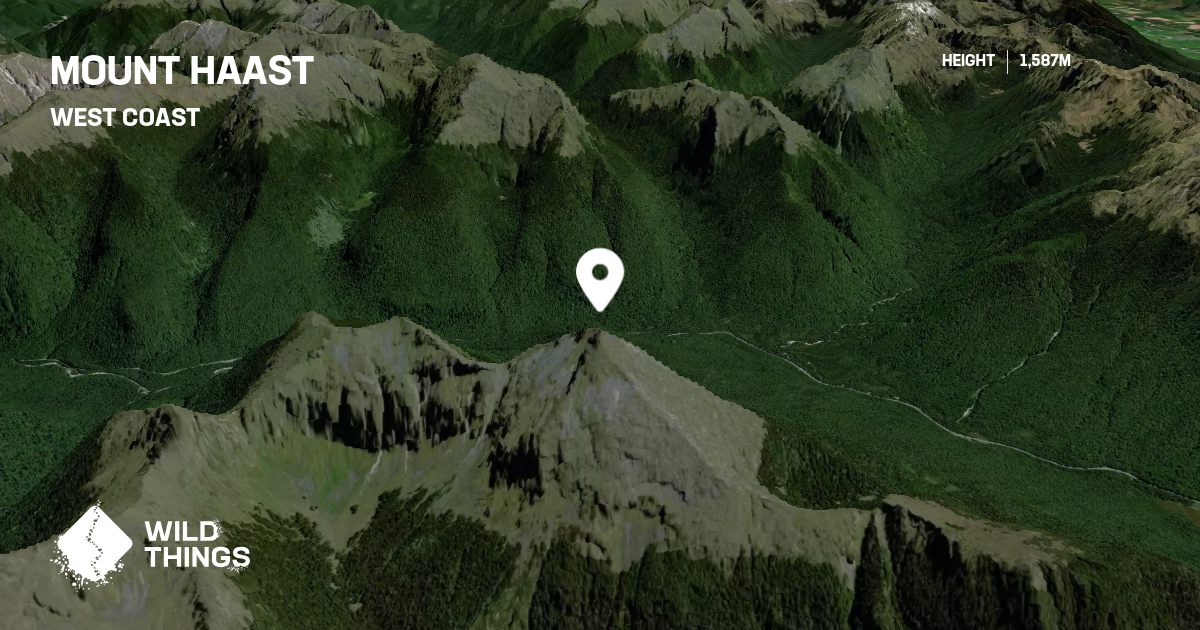 Mount Haast, West Coast, New Zealand - Peak Directory - Wild Things
