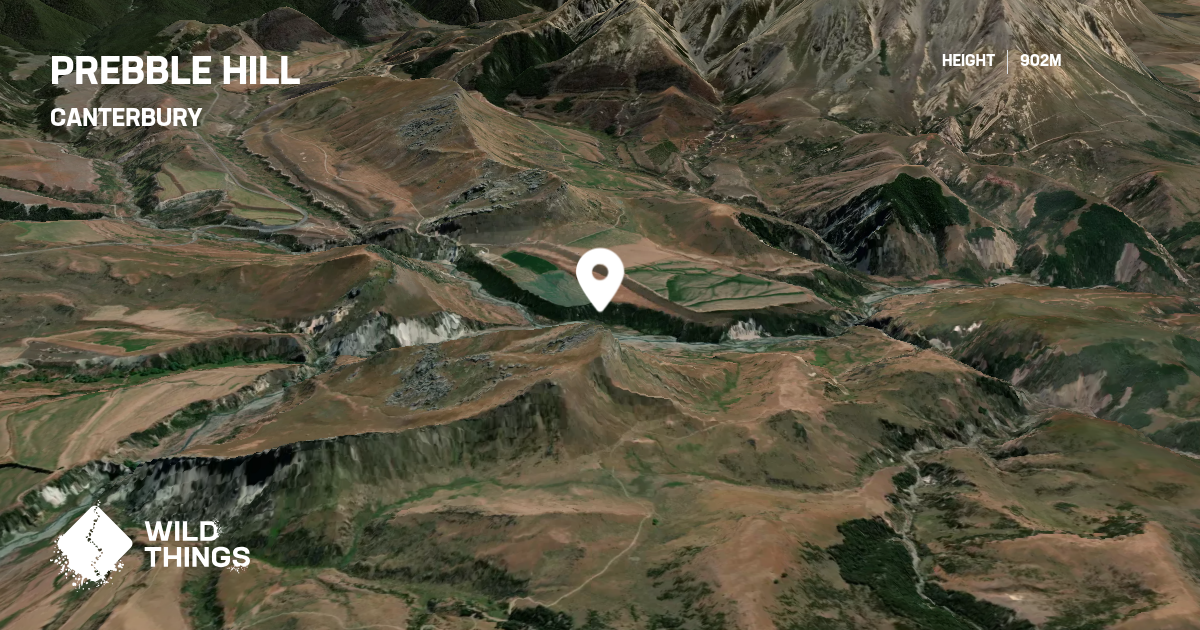 Prebble Hill, Canterbury, New Zealand - Peak Directory - Wild Things