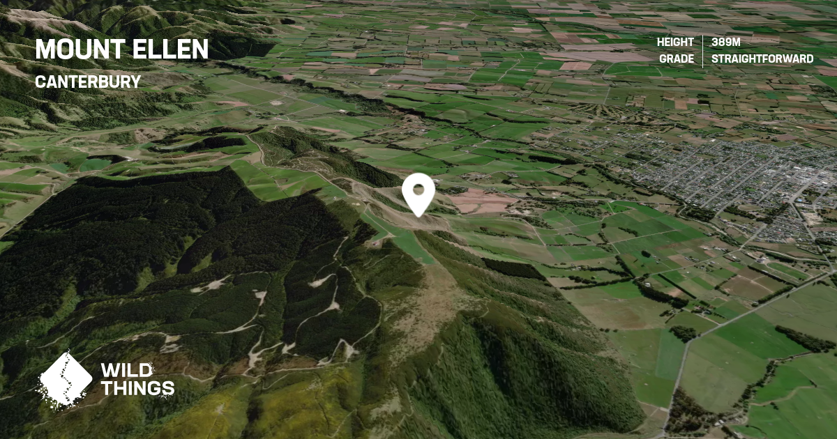 Mount Ellen, Canterbury, New Zealand - Peak Directory - Wild Things