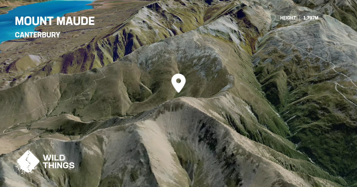 Mount Maude, Canterbury, New Zealand - Peak Directory - Wild Things