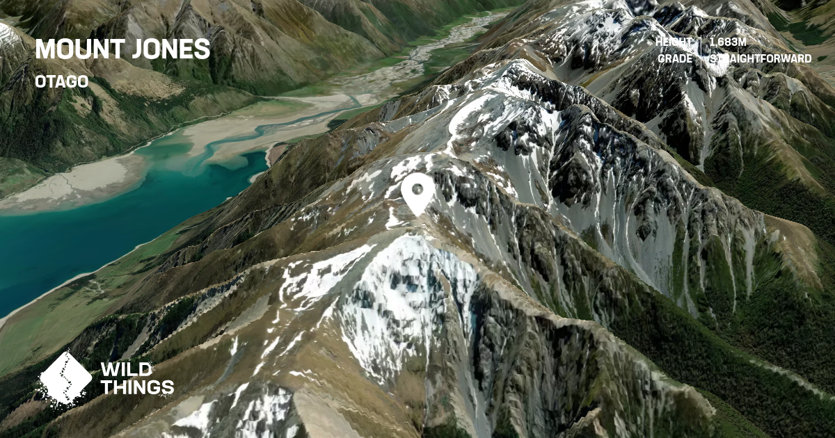 Mount Jones, Otago - Trail & Peak Directory - Wild Things