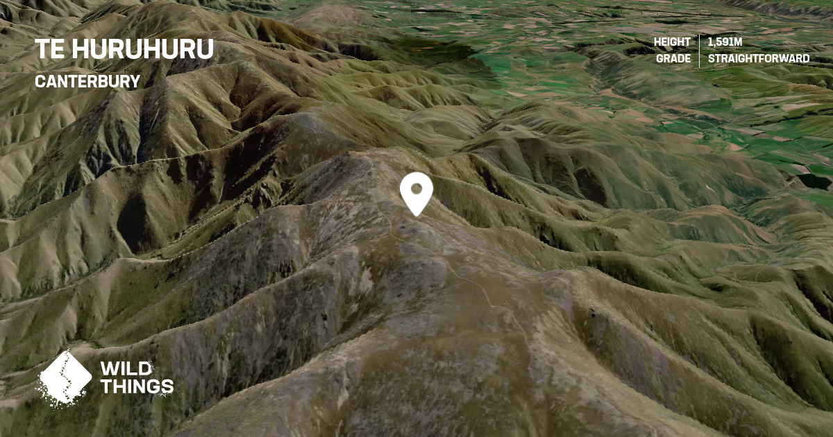 Te Huruhuru, Canterbury, New Zealand - Peak Directory - Wild Things