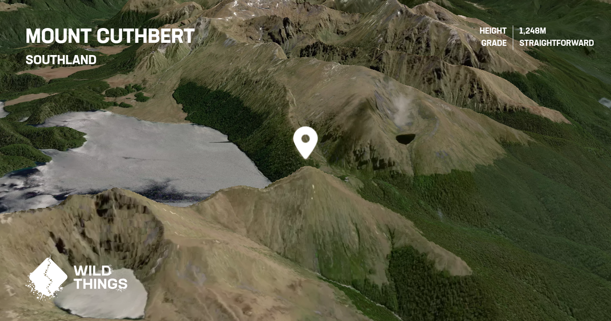 Mount Cuthbert, Southland, New Zealand - Peak Directory - Wild Things