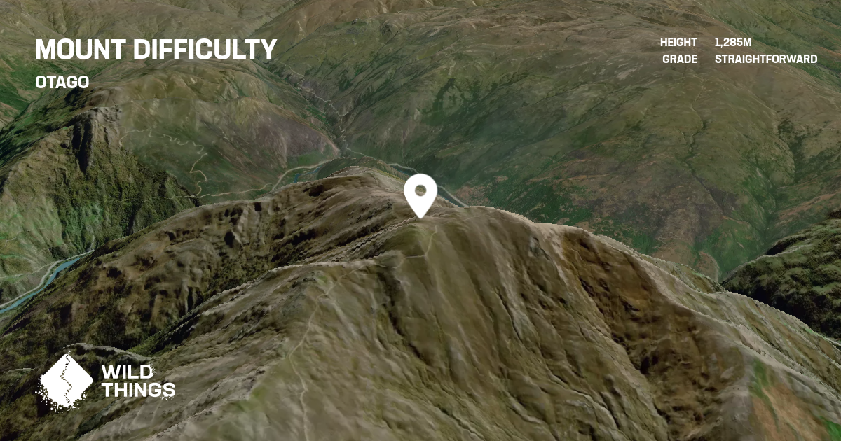 Mount Difficulty, Otago, New Zealand - Peak Directory - Wild Things