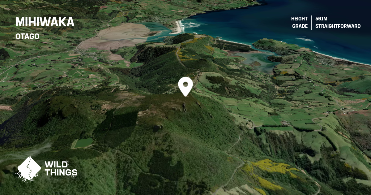 Mihiwaka, Otago, New Zealand - Peak Directory - Wild Things
