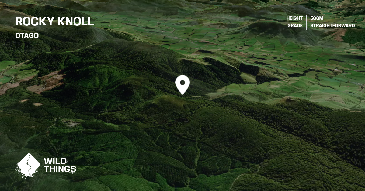 Rocky Knoll, Otago, New Zealand - Peak Directory - Wild Things