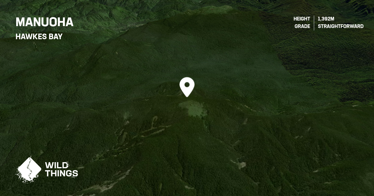 Manuoha, Hawkes Bay, New Zealand - Peak Directory - Wild Things