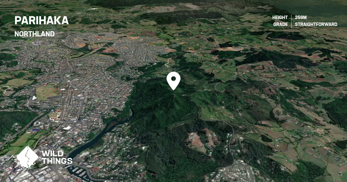 Parihaka, Northland, New Zealand - Peak Directory - Wild Things