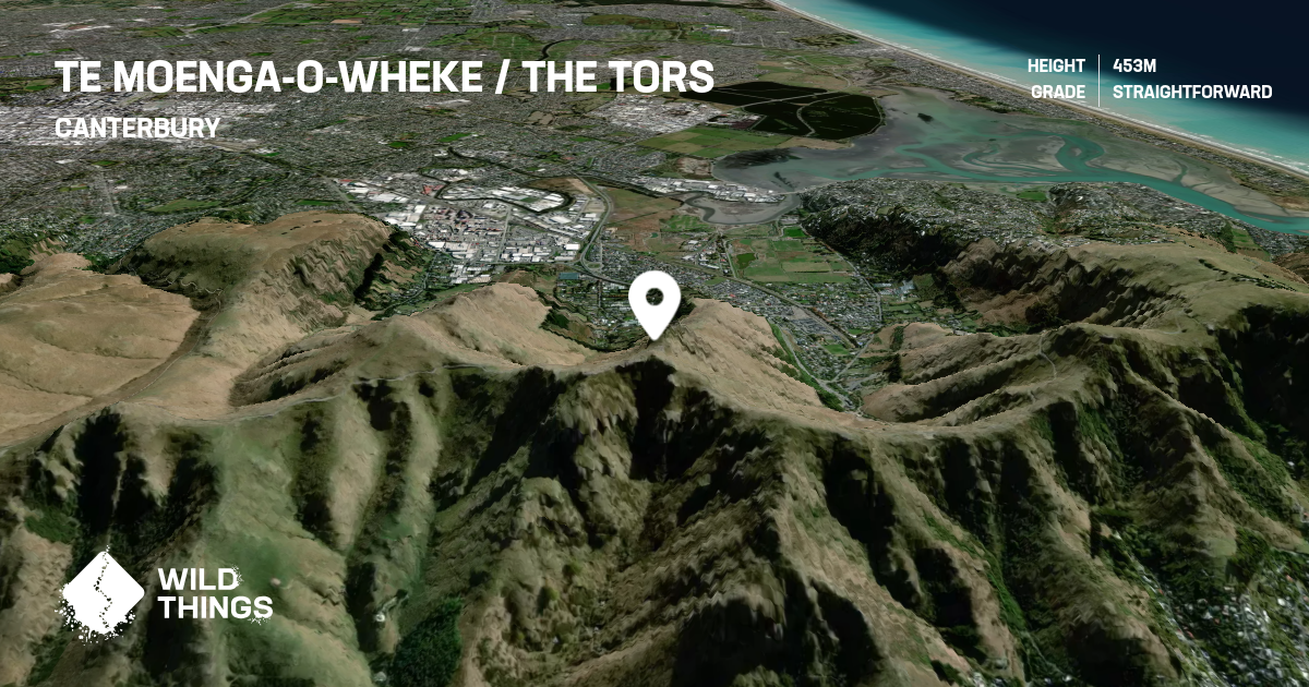 Te Moenga-o-Wheke / The Tors, Canterbury, New Zealand - Peak Directory ...