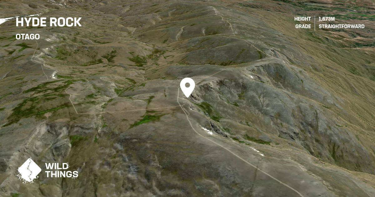 Hyde Rock, Otago, New Zealand - Peak Directory - Wild Things