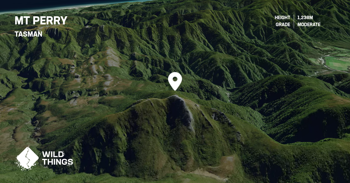Mt Perry, Tasman, New Zealand - Peak Directory - Wild Things