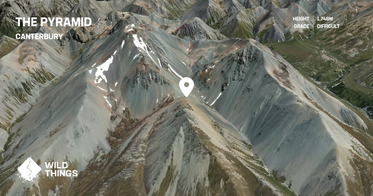 The Pyramid , Canterbury, New Zealand - Peak Directory - Wild Things