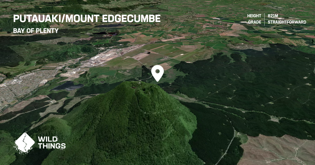 Putauaki/Mount Edgecumbe, Bay of Plenty, New Zealand - Peak Directory ...