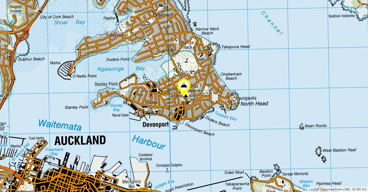 Takarunga/Mount Victoria, Auckland - Peak Directory - Wild Things
