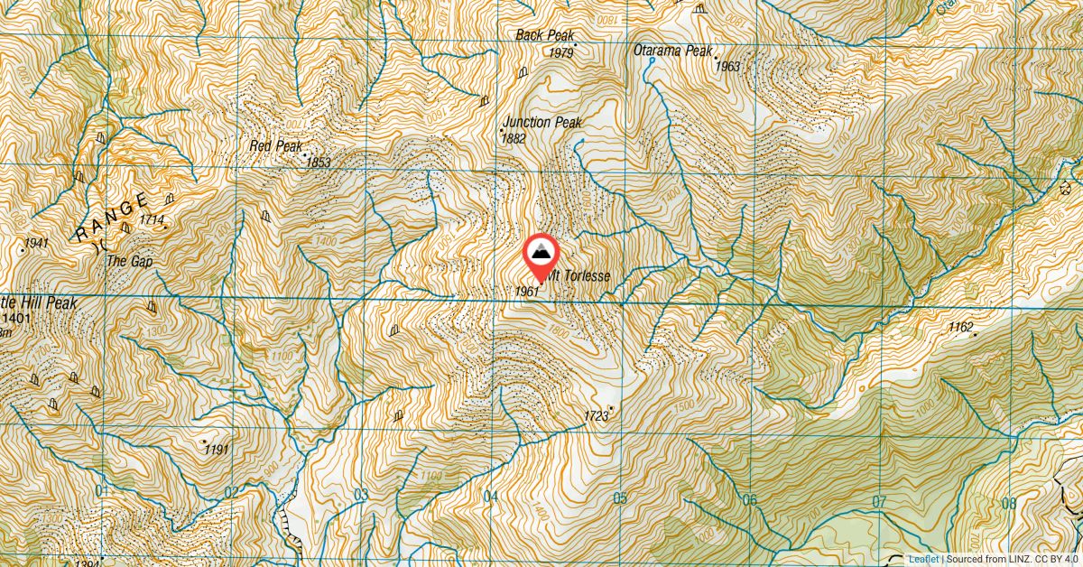 Mount Torlesse, Canterbury - Peak Directory - Wild Things