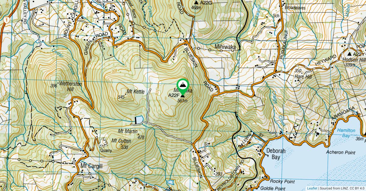 Mihiwaka, Otago - Peak Directory - Wild Things