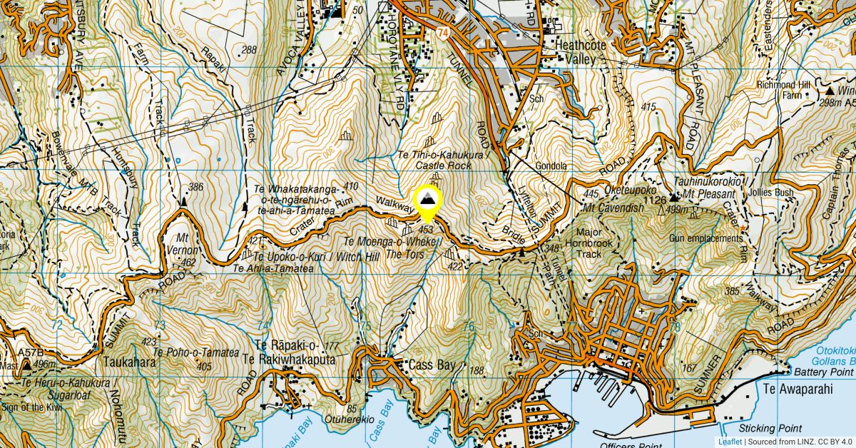 Te Moenga-o-Wheke / The Tors, Canterbury - Peak Directory - Wild Things