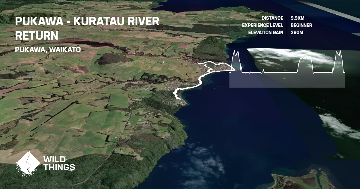 Pukawa - Kuratau River return, Waikato, New Zealand - Trail Running ...