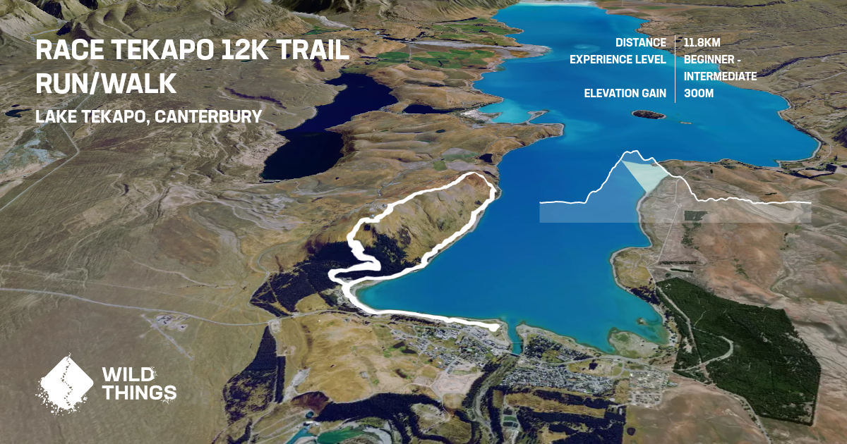 Race Tekapo 12km Trail Run/Walk, Canterbury, New Zealand - Trail ...