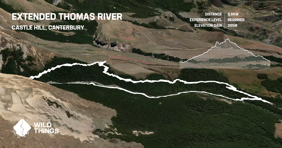 Extended Thomas River, Canterbury, New Zealand - Trail Running ...