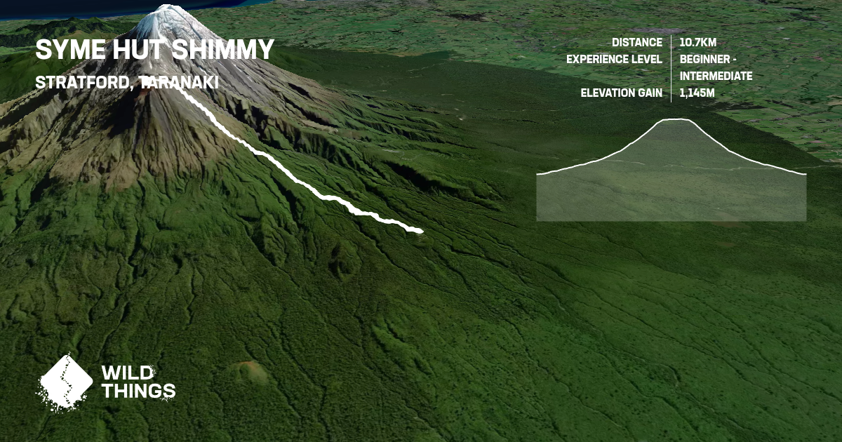 Syme Hut shimmy, Taranaki, New Zealand - Trail Running Directory - Wild ...