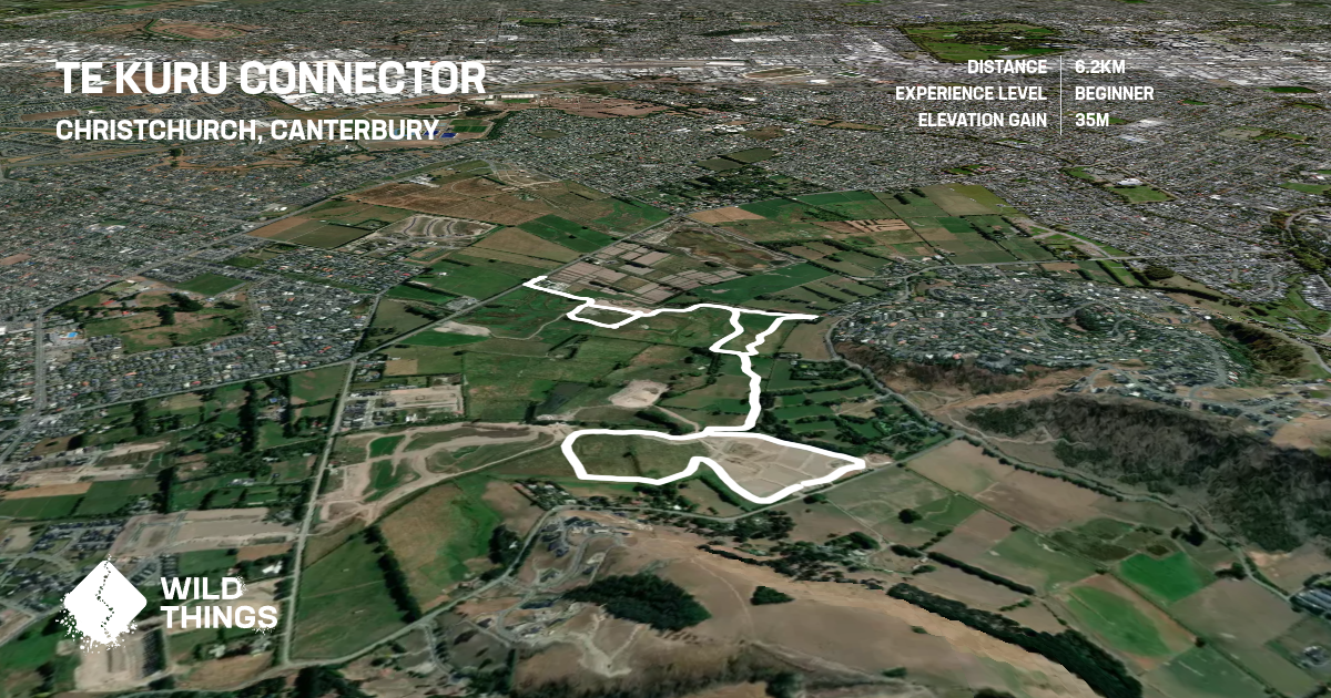 Te Kuru Connector, Canterbury, New Zealand - Trail Running Directory ...