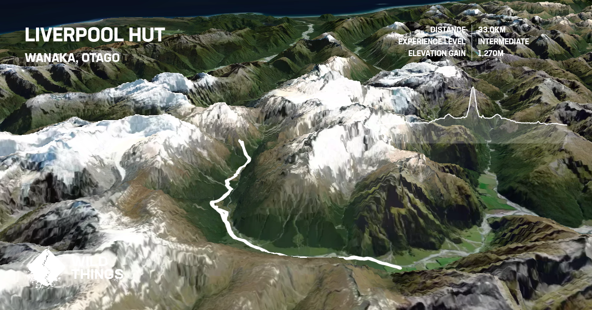 Liverpool Hut, Otago, New Zealand - Trail Running Directory - Wild Things
