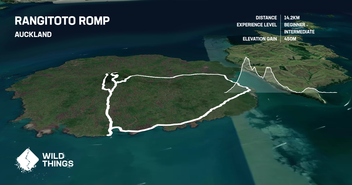 Rangitoto Walking Map Of Rome