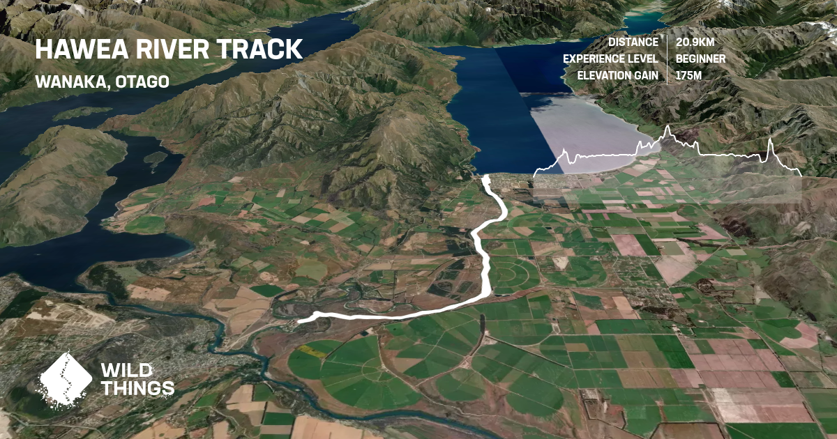 Hawea River Track, Otago, New Zealand - Trail Running Directory - Wild ...