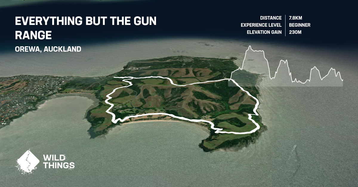 Everything but the Gun Range, Auckland, New Zealand - Trail Running ...