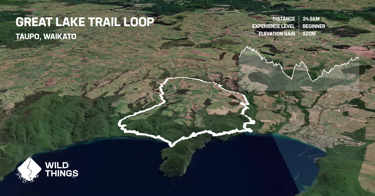Great Lake Trail Loop, Waikato, New Zealand - Trail Running Directory ...