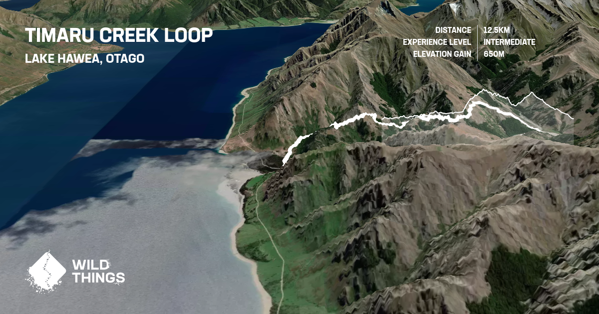 Timaru Creek Loop, Otago, New Zealand - Trail Running Directory - Wild ...