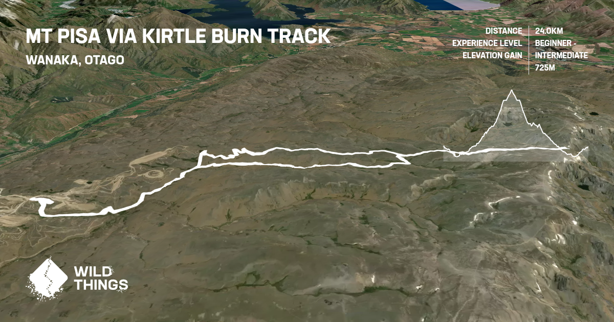 Mt Pisa via Kirtle Burn Track, Otago, New Zealand - Trail Running ...