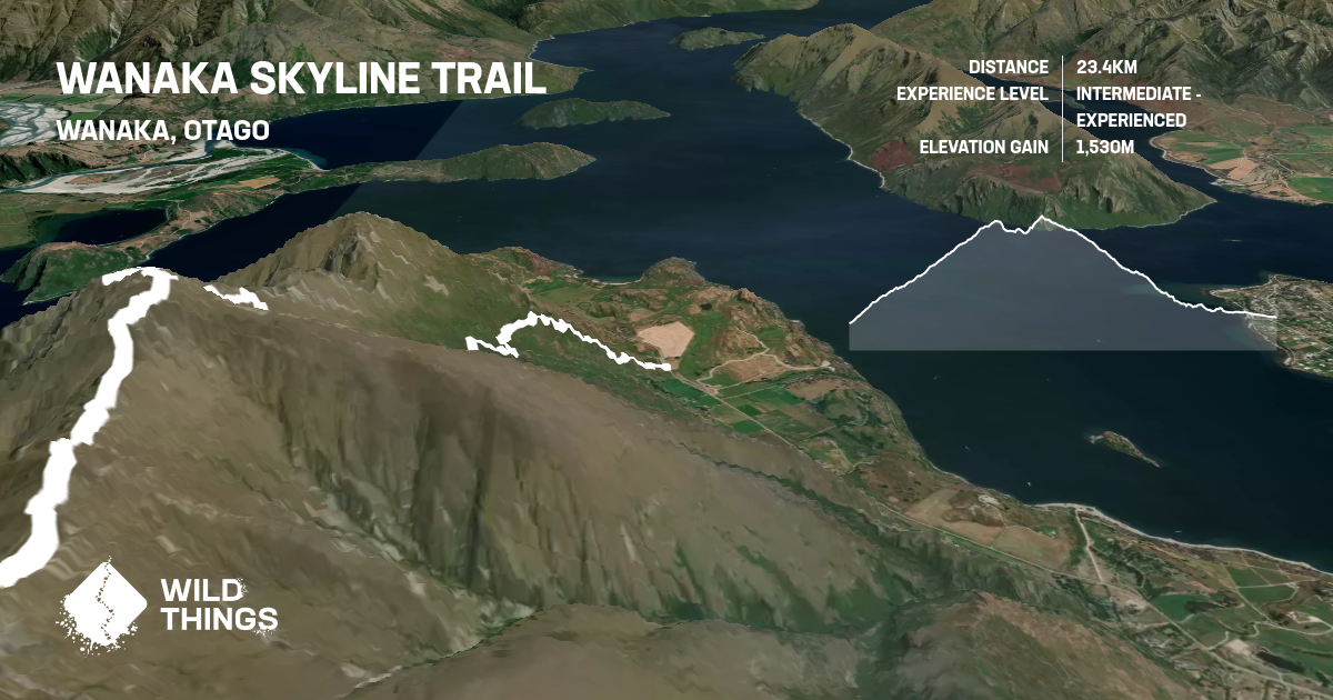 Wanaka Skyline Trail, Otago, New Zealand - Trail Running Directory ...