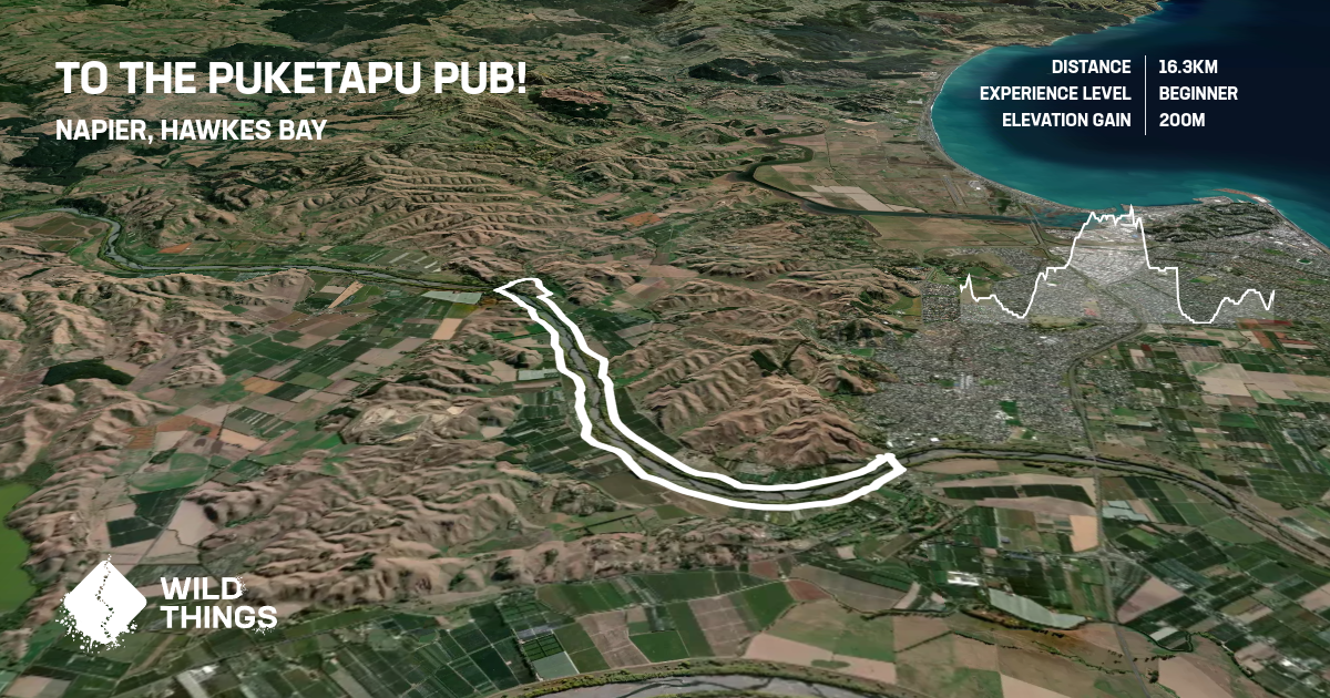 To the Puketapu Pub!, Hawkes Bay, New Zealand - Trail Running Directory ...