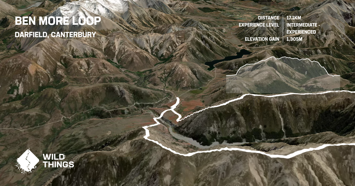 Ben More Loop, Canterbury, New Zealand - Trail Running Directory - Wild ...