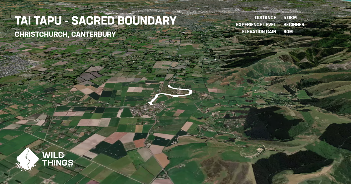 Tai Tapu - Sacred Boundary, Canterbury, New Zealand - Trail Running ...