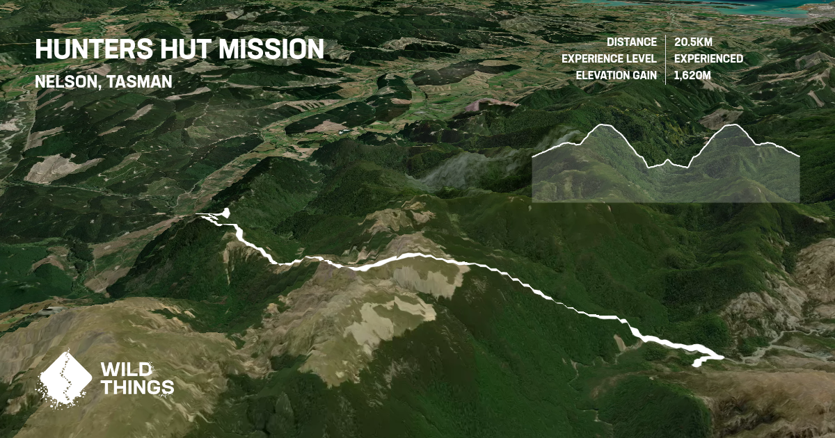 Hunters Hut Mission , Tasman, New Zealand - Trail Running Directory ...