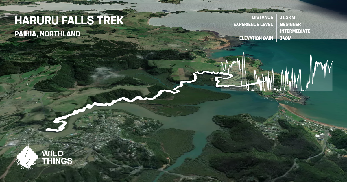 Haruru Falls Trek , Northland, New Zealand - Trail Running Directory ...