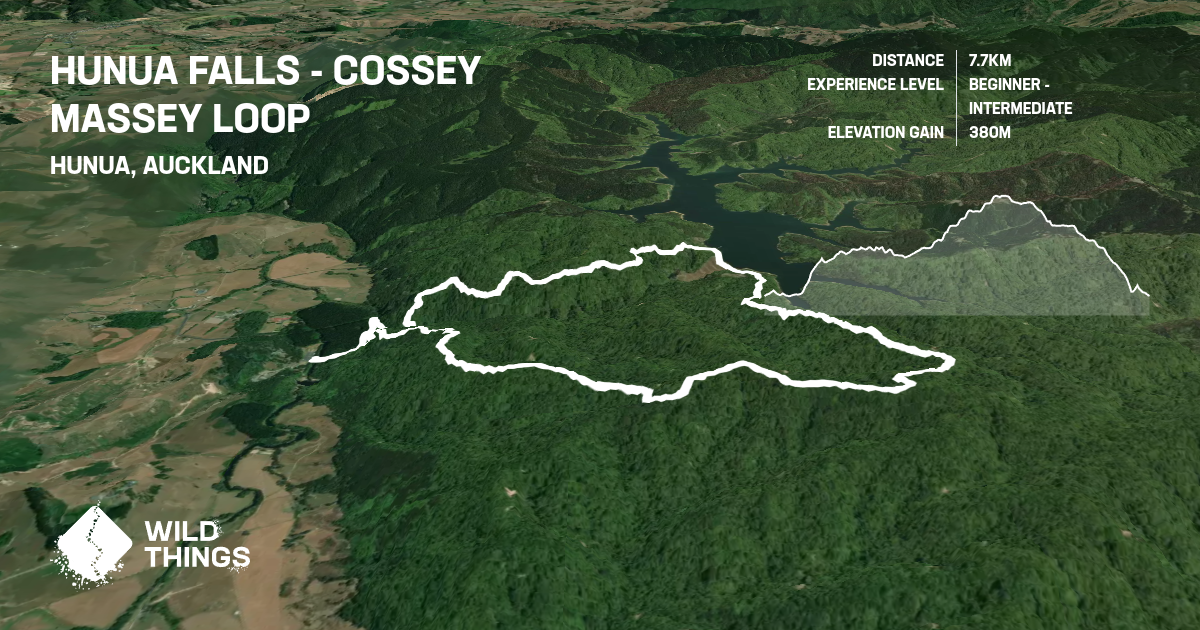 Hunua Falls - Cossey Massey Loop, Auckland, New Zealand - Trail Running ...