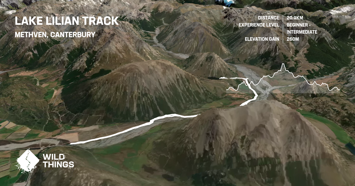 Lake Lilian Track, Canterbury, New Zealand - Trail Running Directory ...