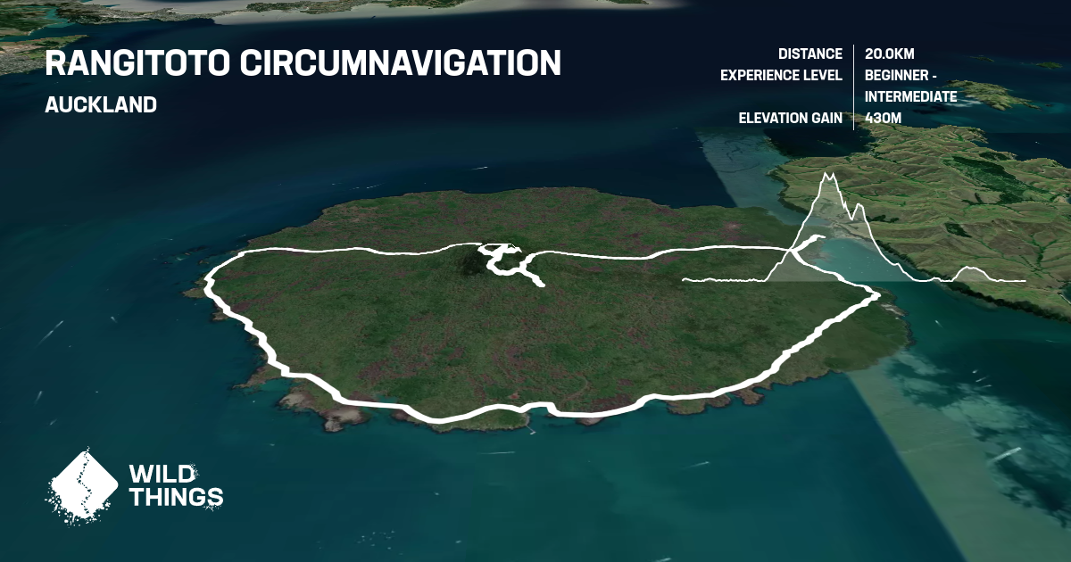 Rangitoto Circumnavigation, Auckland, New Zealand - Trail Running ...