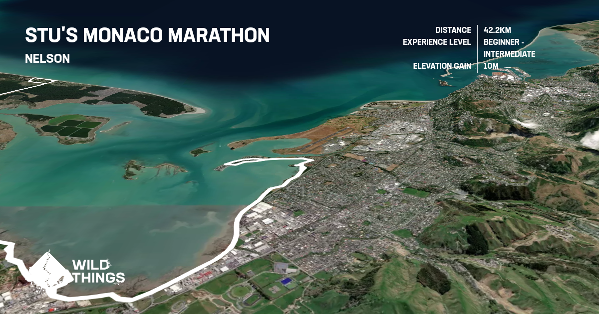 Stu's Monaco Marathon, Nelson, New Zealand - Trail Running Directory ...